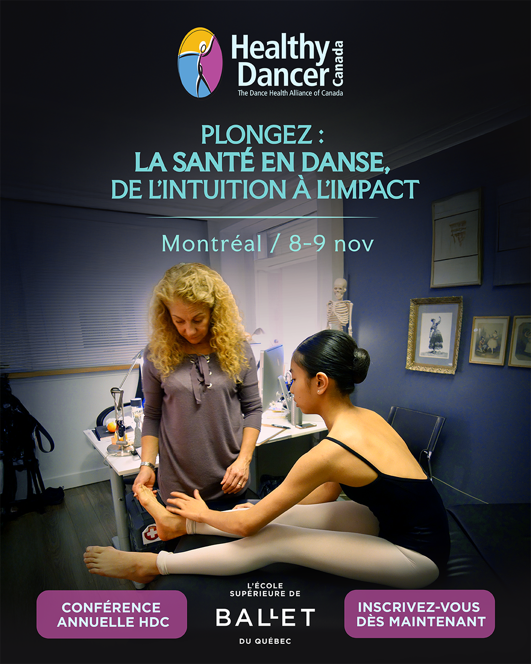 Healthy Dancer Canada 2025: ESBQ Proud Partner of a Landmark Event in ...